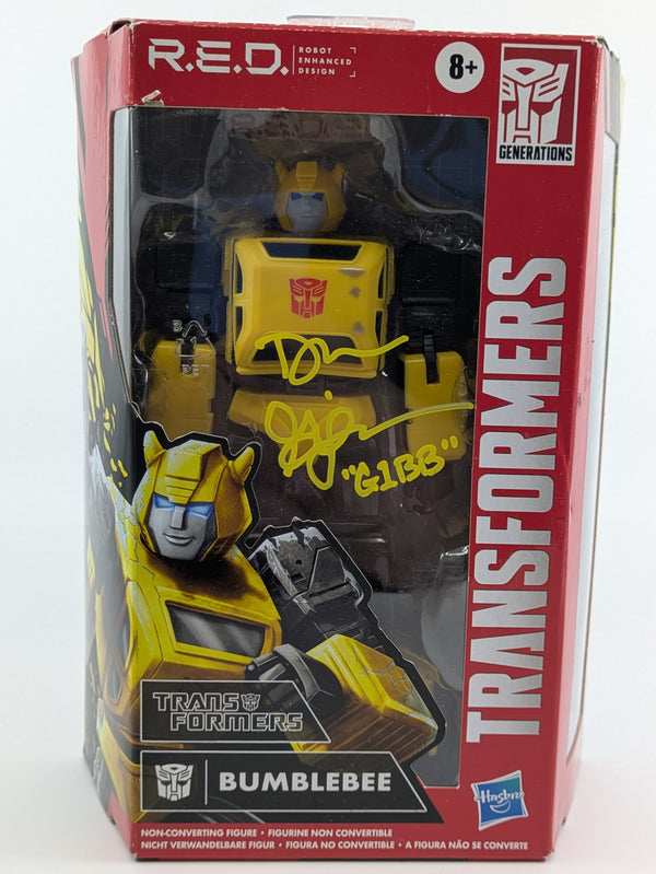 Bumblebee R.E.D. G1 - 6 inch - Signed by Dan Gilvezan – Toy Safari